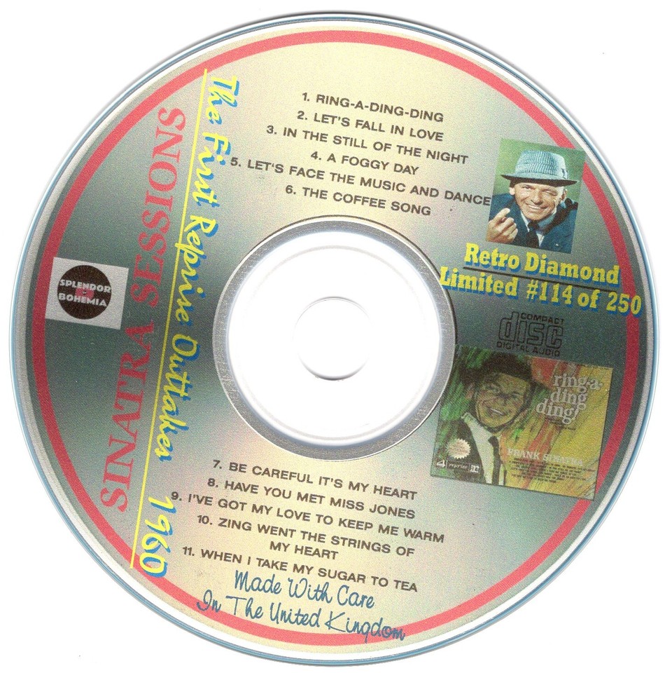 Frank Sinatra- More Ring-A-Ding-Ding Outtakes - Limited and Numbered ...