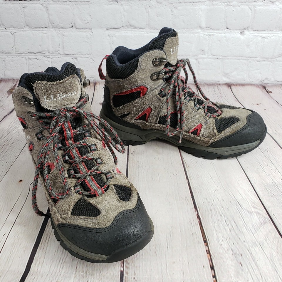 LL Bean Mens 7 M Med Trail Hiking Boots Dri Lex Brown Ankle Shoes | eBay