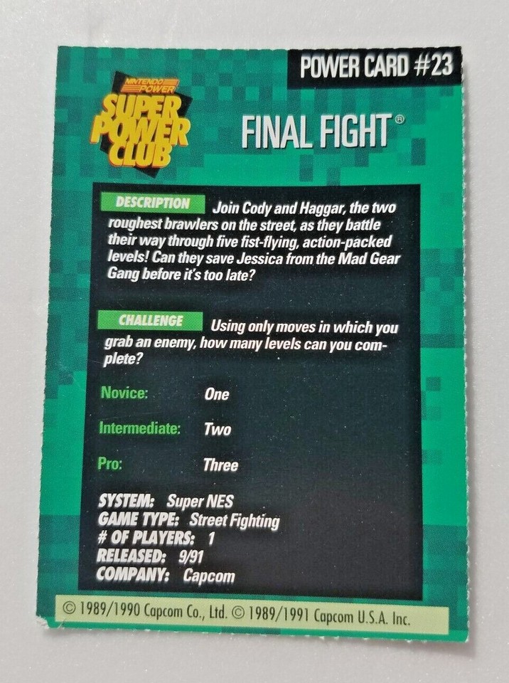 Nintendo Power - Super Power Club Cards - You Pick *UPDATED Feb 2026 ...