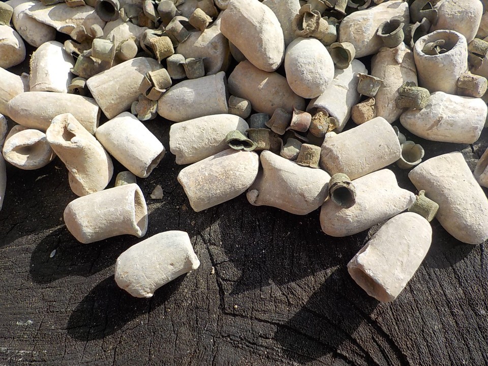 Old Rare Vintage Antique Civil War Relic Fired Confederate Enfield & P ...