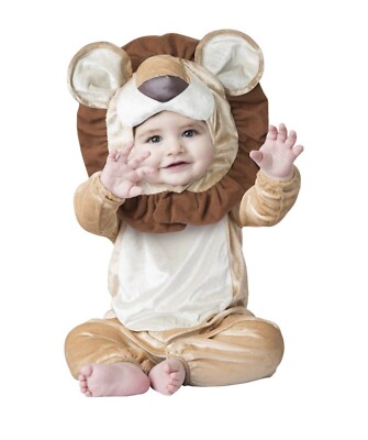 In Character Infant Boys Lion Cub Jumpsuit Hood Halloween Costume Baby ...