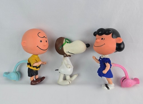 Vintage Mattel Liddle Kiddles Skediddler Peanuts Lucy Charlie Brown ...