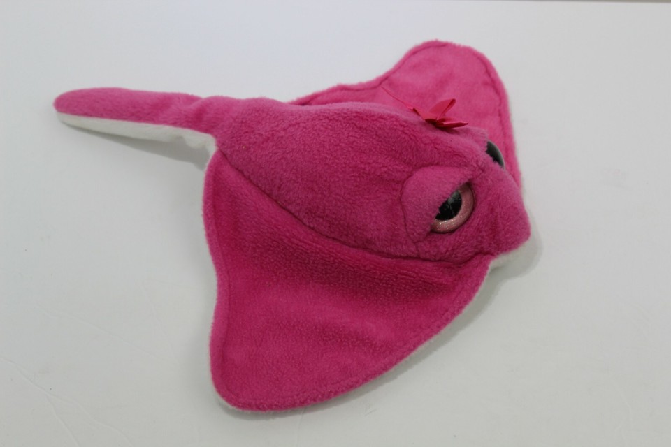 Cayman Island Pink Stingray Plush 13" Stuffed Animal Embroidered | eBay