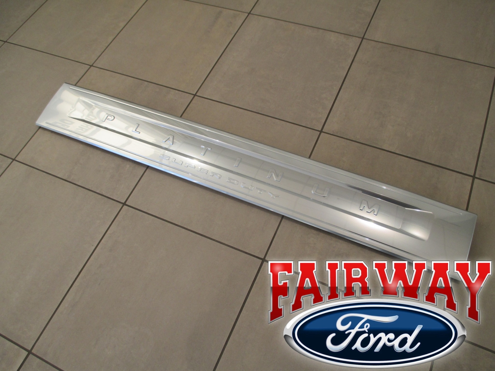 2017-2020 Ford Super Duty Platinum Tailgate Applique Panel for sale ...
