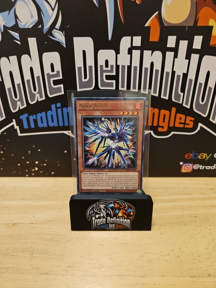 CRBR-EN002 Node Ryzeal Rare 1st Edition YuGiOh | eBay