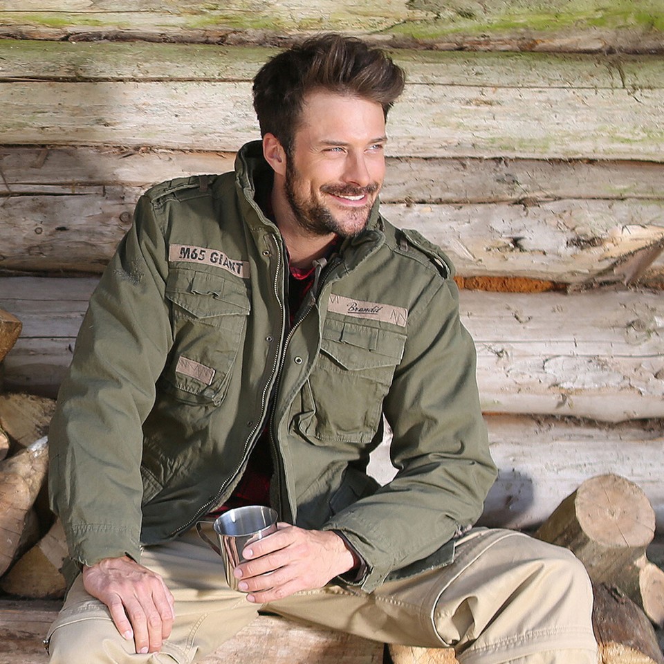 Brandit Military M65 Giant Field Jacket Coat - Olive - Various Sizes | eBay