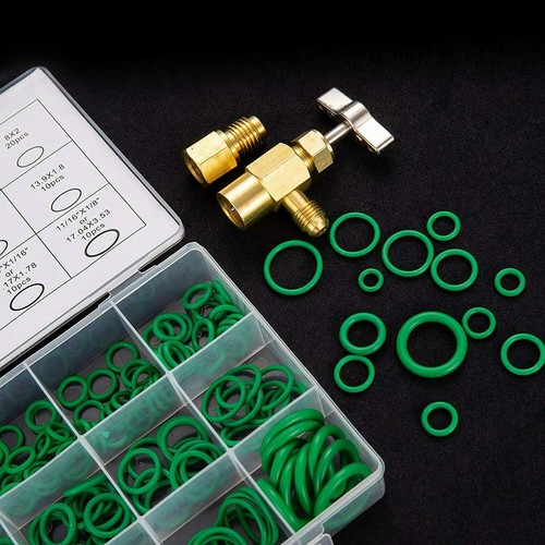 270 Pcs Air Conditioning O Ring Assortment Kit Green Air Con 18 Sizes ...