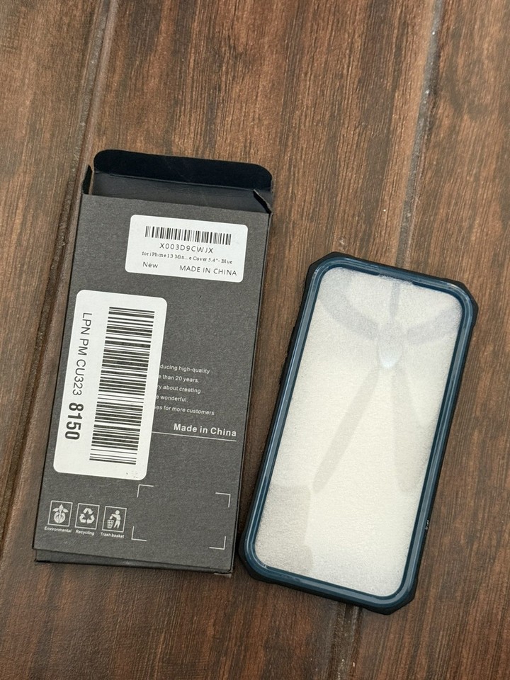 **NEW**Blue Shock Resistant Hard Case Fitted Case for Apple iPhone 13 ...