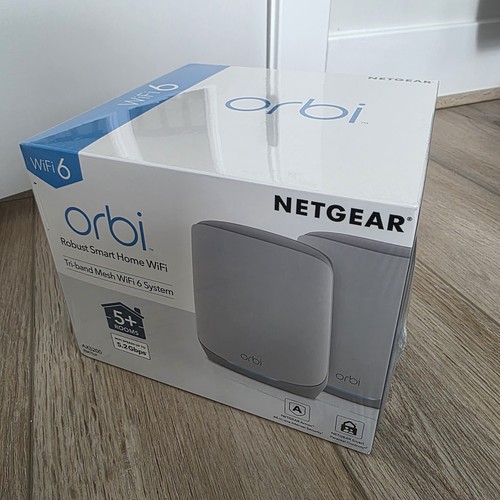 NETGEAR Orbi Whole Home Tri-Band WiFi 6 Mesh Network System (RBK752P ...