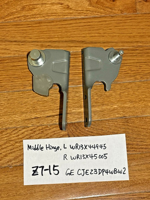 Middle Hinge Set WR13X44945, WR13X45005 GE Café CJE23DP4WBW2 ...