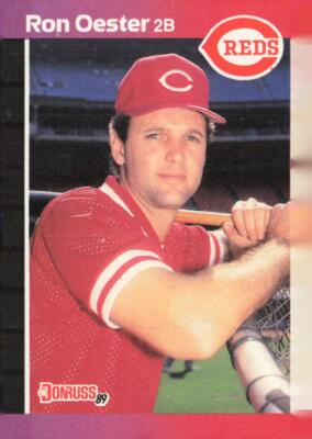 1989 Donruss #553b Ron Oester | eBay