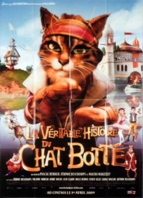 affiche du film VERITABLE HISTOIRE DU CHAT BOTTE 120x160 cm | eBay