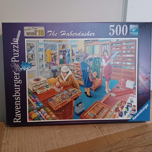 Ravensburger 500 piece Happy Days at Work #18 The Haberdasher 2020 ...
