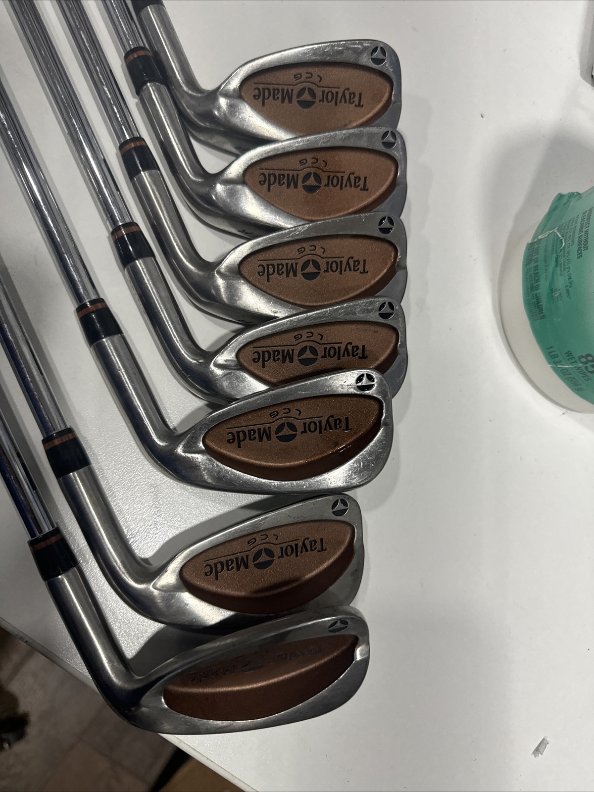 TaylorMade Burner LCG PW Iron Set RH 3, 4,5,6,7,9, P Shafts Regular ...