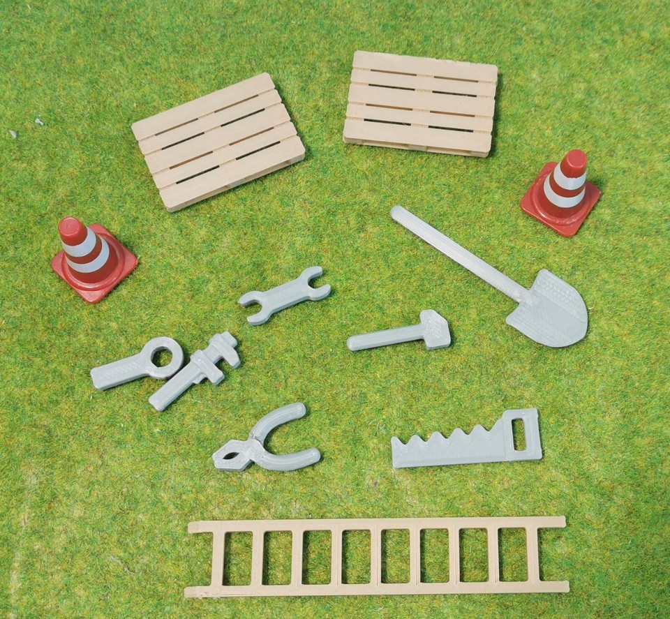 Roadwork Accessories Set for Gnome Wichteltür Christmas Dwarf ...