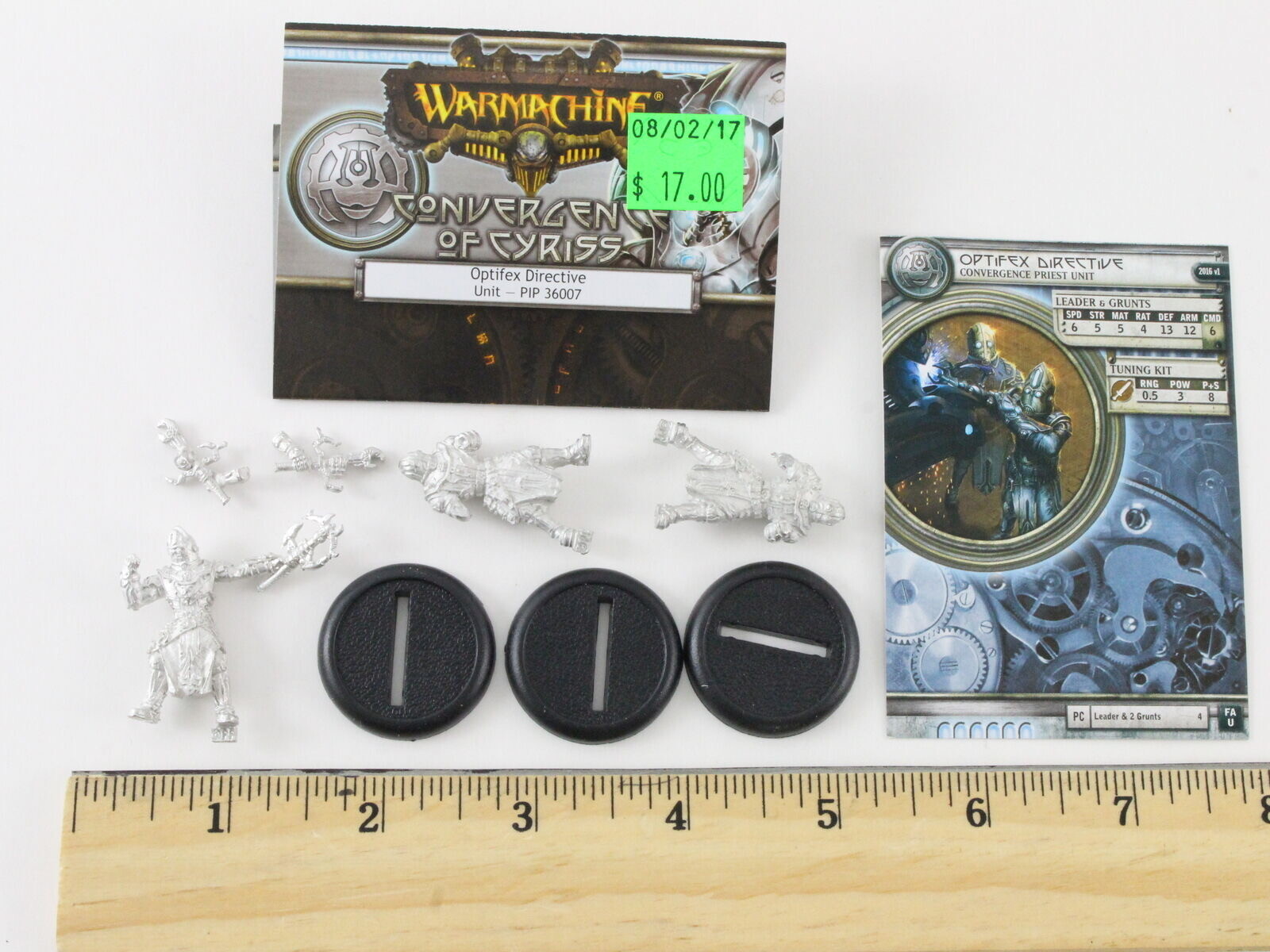 Warmachine Convergence Of Cyriss Optifex Directive Unit PIP36007 Game ...