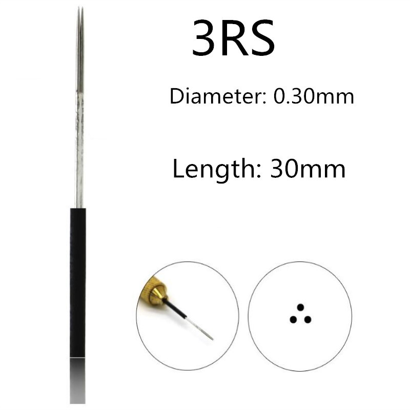 Microblading Shading Fog Eyebrow Needles 3RS/RL 5RS/RL Permanent Makeup ...