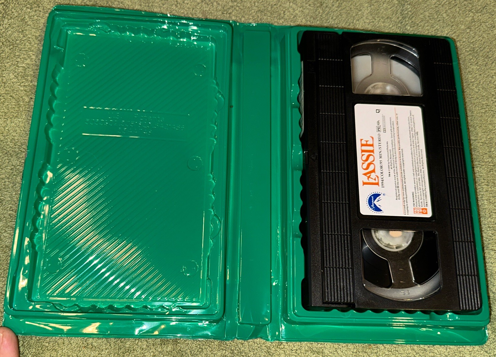 Lassie (VHS, 1994) - Clamshell 97361537634 | eBay