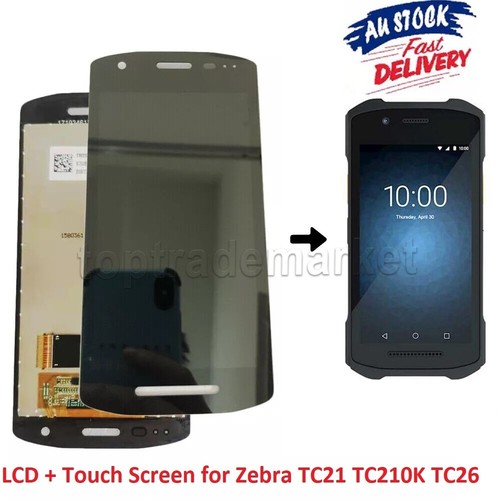 LCD with Touch Screen for Zebra TC21 TC210K TC26 TC26AK TC26BK TC26CK ...