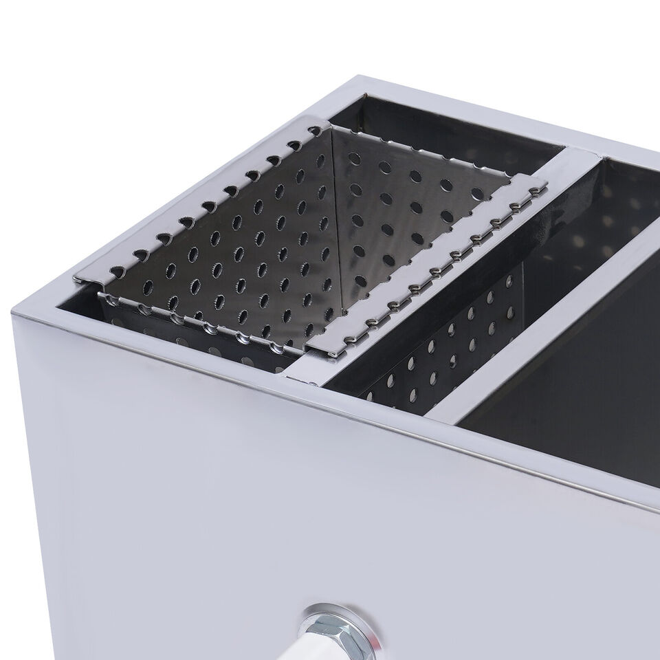 Commercial Grease Interceptor Grease Trap Stainless Under Sink Grease ...