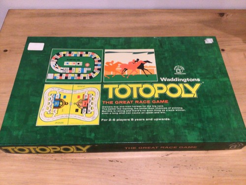 Waddingtons - Totopoly Vintage Horse Racing Board Game Complete | eBay