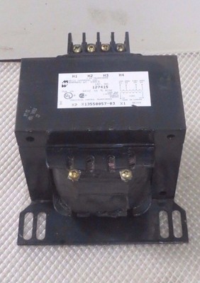 NECO HAMMOND CONTROL TRANSFORMER X13550057-03 1 PH 750 VA 60 Hz 127415 ...