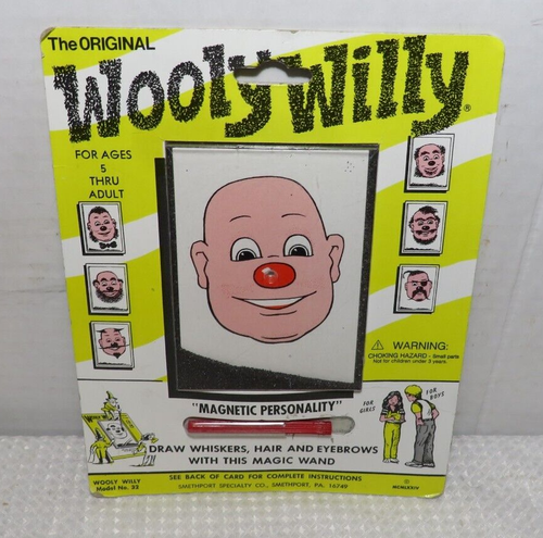 Vintage 1974 The Original Wooly Willy Magnetic Personality Model No. 32 ...