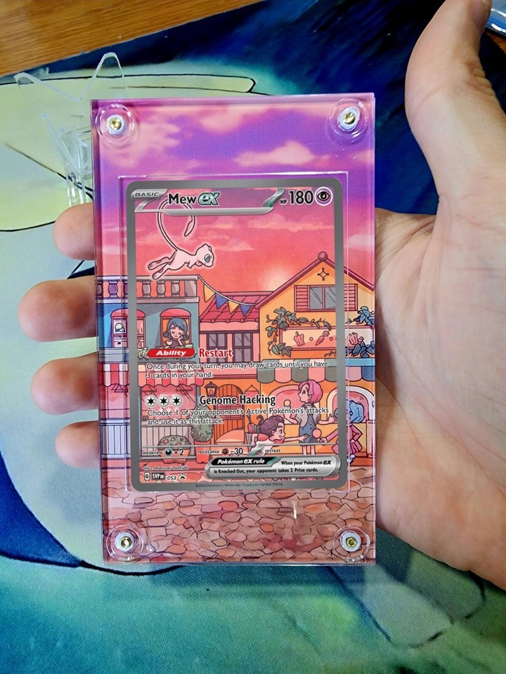 Pokemon Mew EX 151 Promo 053 Custom Display Case Slab | eBay