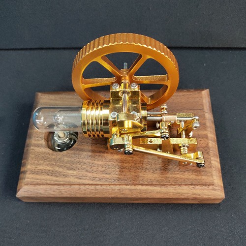 Coaxial Swing Arm Stirling Engine Model – Mini Brass Physics Science ...