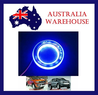 Blue LED Ignition Barrel light kit For Ford PX and PX2 Ranger 2012 ...