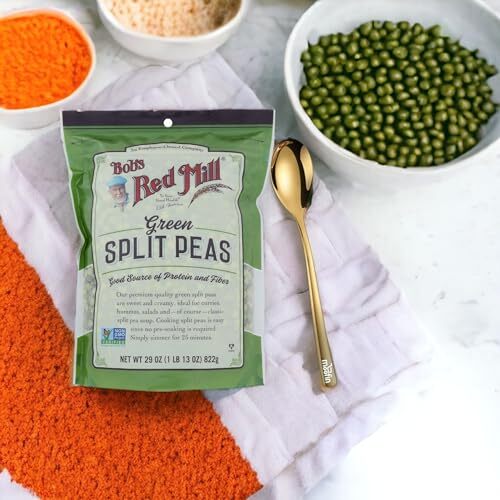 Bobs Red Mill Green Split Peas, 29 oz - Sweet & Creamy Dried Split Peas ...