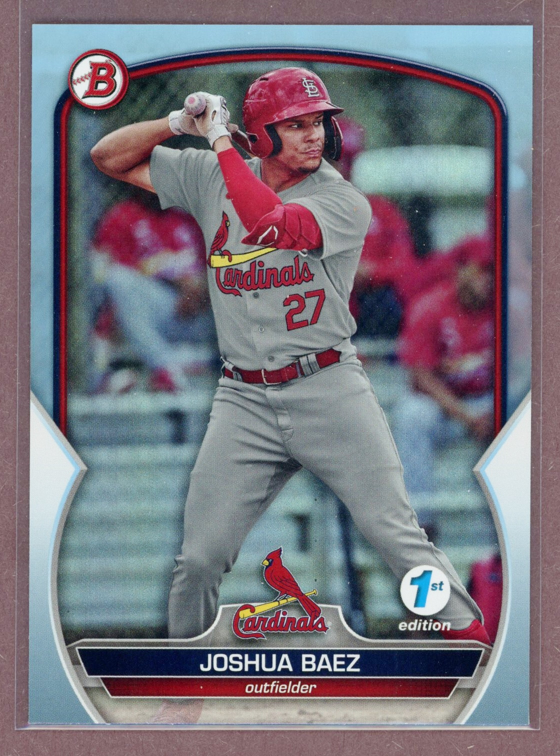 2023 Bowman 1st Edition Sky Blue #127 Joshua Baez (Cardinals) | eBay