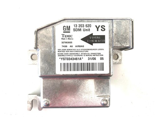 CENTRALINA AIRBAG OPEL MERIVA A 2003 > 2010 03 > 10 13203620 CTA123 | eBay