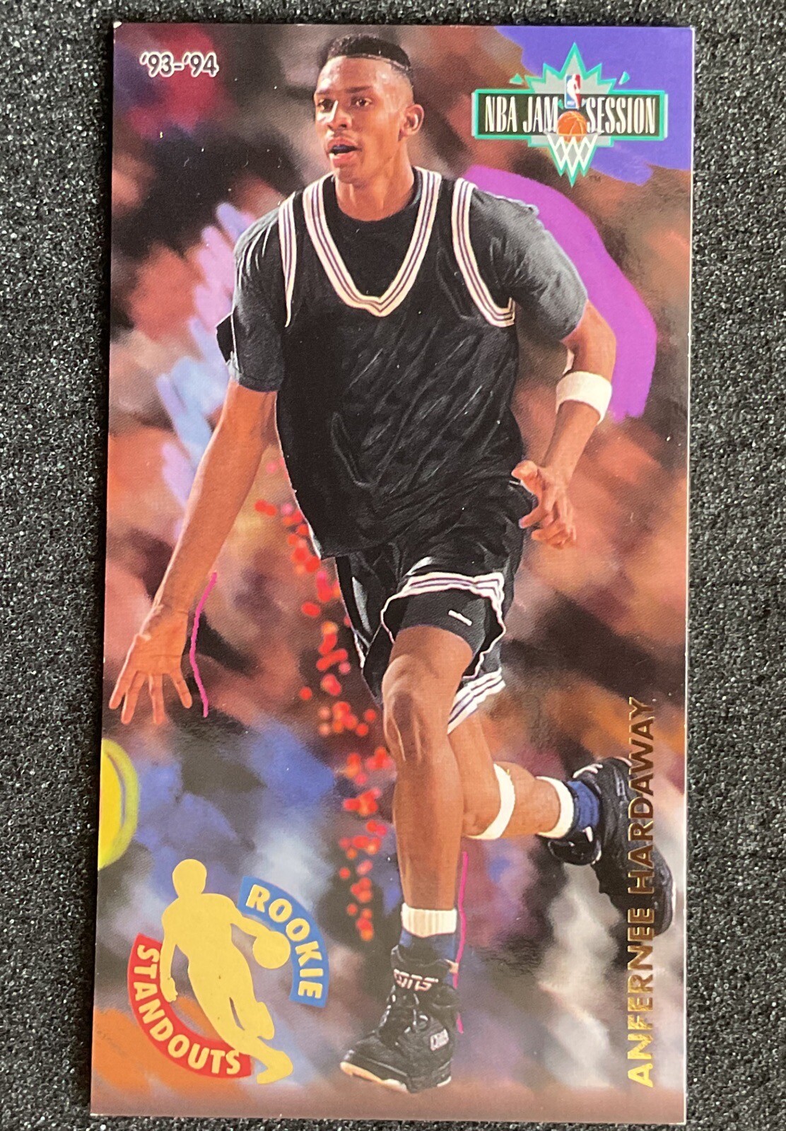 1993-94 Fleer NBA JAM SESSION ROOKIE CARD #4 of 8 ANFERNEE HARDAWAY (RC ...