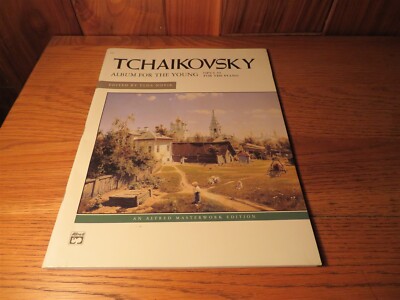 VINTAGE 1995 CLASSICAL PIANO MUSIC - TCHAIKOVSKY ALBUM FOR THE YOUNG ...