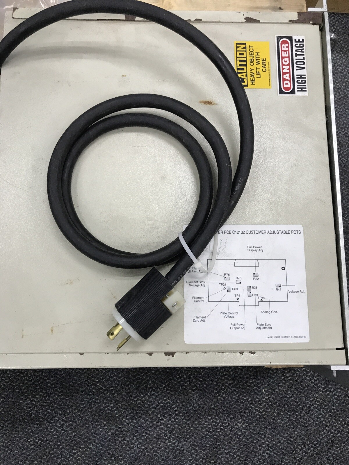 17305-01 AGL Gerling Microwave Power Source,Gasonics Aura 3010 AWD-D-1 ...