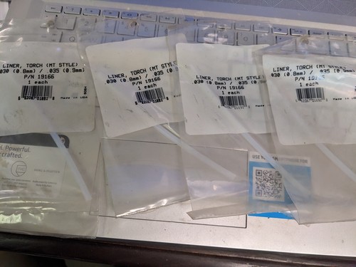 4EA ESAB 19166 TORCH LINER (MT-STYLE) .030-.035 | eBay