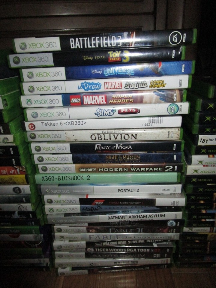 Lot Of 195 Video Games xbox one Xbox 360 PS2 PS3 PS4 Original xbox | eBay