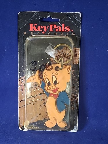 1989 Porky Pig Key Pals Keychain by PlastiColor Warner Bros | eBay