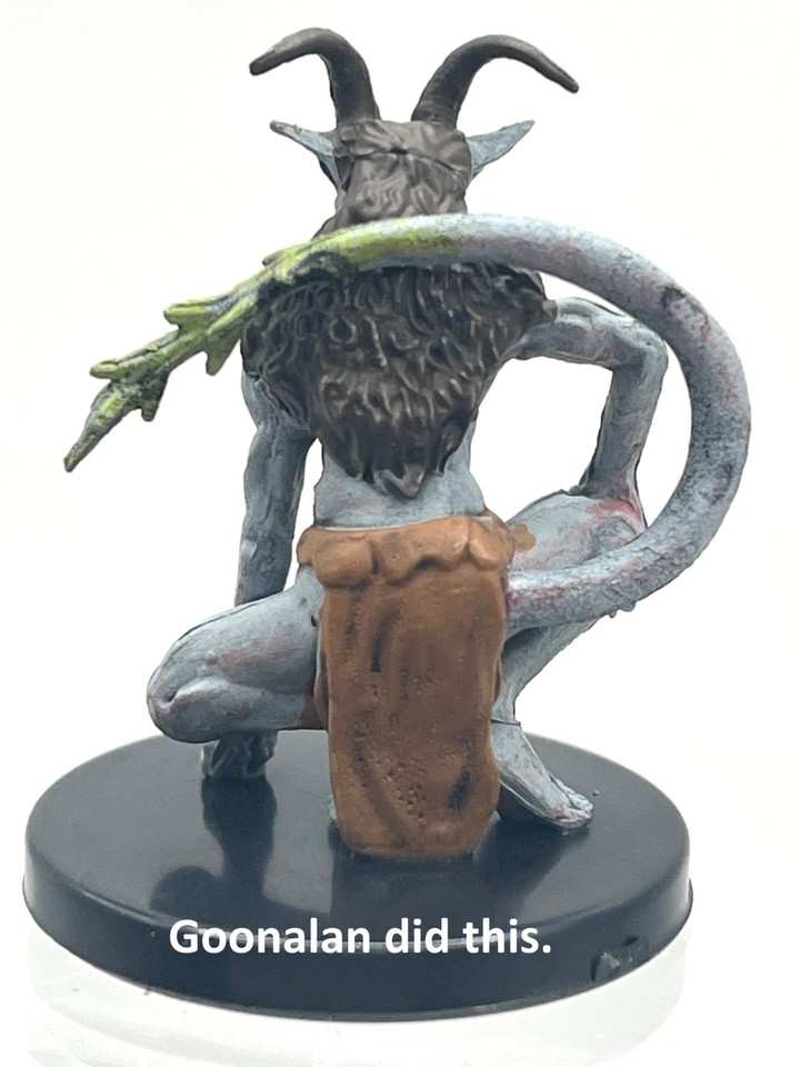 D&D Pathfinder Mini Baldurs Gate 19 Bulezau Demon UC | eBay