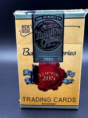 2025 Topps T205 Baseball Hobby Box Sealed – (One box- 4 Packs) – In ...