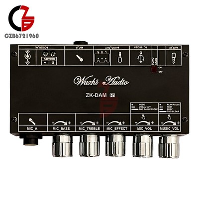 H1 DC8-36V Audio Amplifier Power AMP Bluetooth AUX Preamp Board ...