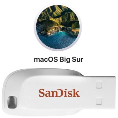 Bootable USB Mac OS X Installer Big Sur in USB Thumbdrive Stick iMac ...
