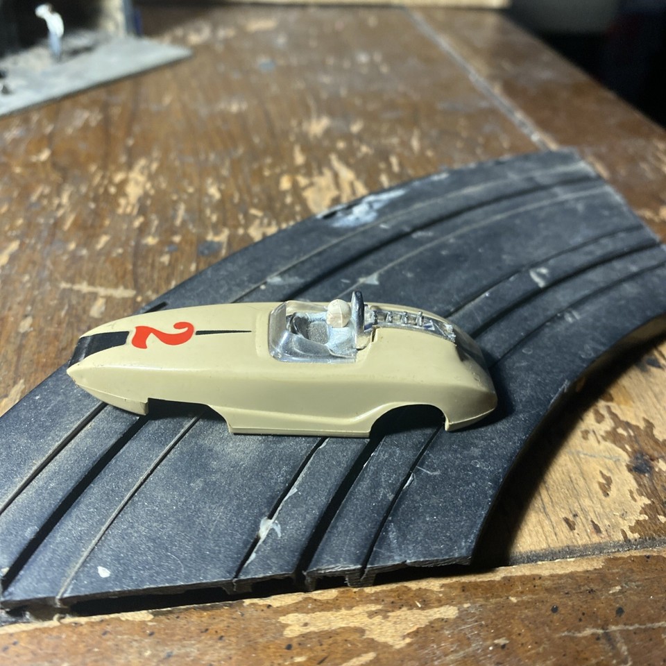 Aurora Slot Car T-jet. Tan Indy Racer, Grand Prix Body Only | eBay
