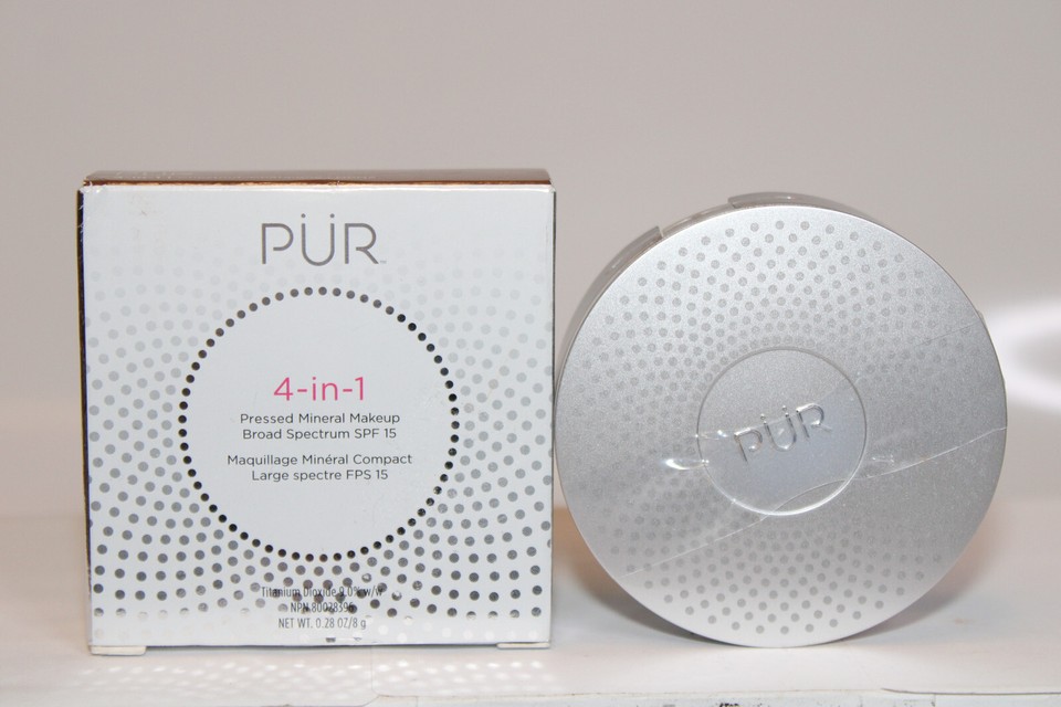 PUR 4-in-1 Pressed Mineral Powder Foundation Broad Spectrum SPF 15 MANY ...
