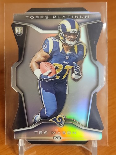2014 Topps Platinum Rookie Die Cut Tre Mason St. Louis Rams #PDC-TM | eBay