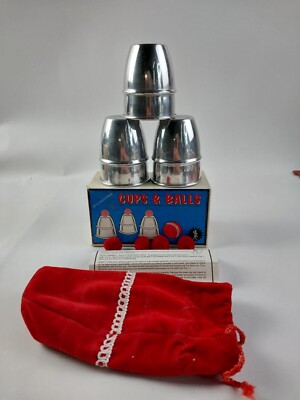 CUPS AND BALL GAME OF SKILL VINTAGE Toys Scam Game Gambling Games ...