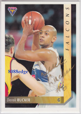 1994 FUTERA NBL SIGNATURE AUTO GOLD: DEREK RUCKER -AUTOGRAPH NATIONALS ...