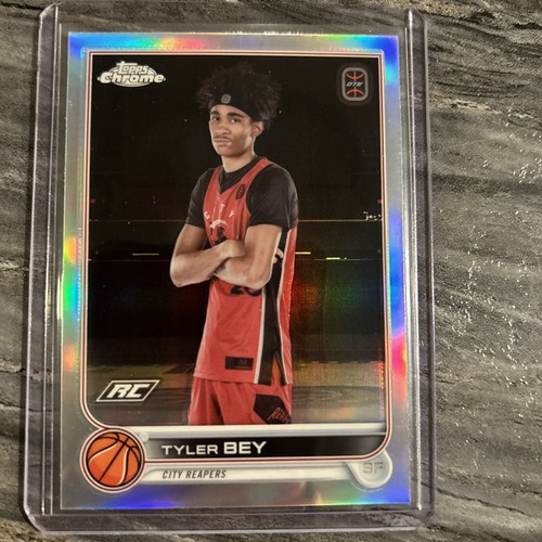 2022-23 Topps Chrome Overtime Elite Tyler Bey Refractor #73 Southern ...