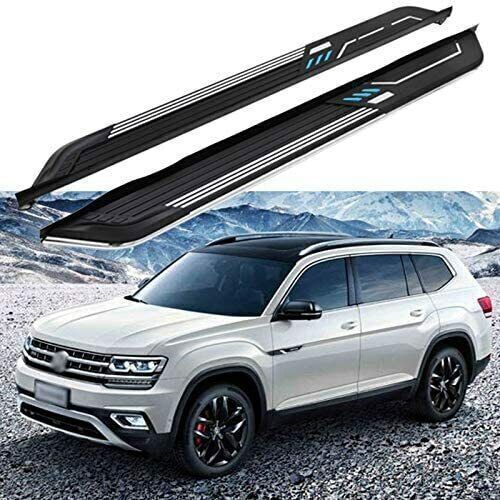 Fixed Running Board Side Steps Nerf Bar Fits for VW Volkswagen Atlas ...